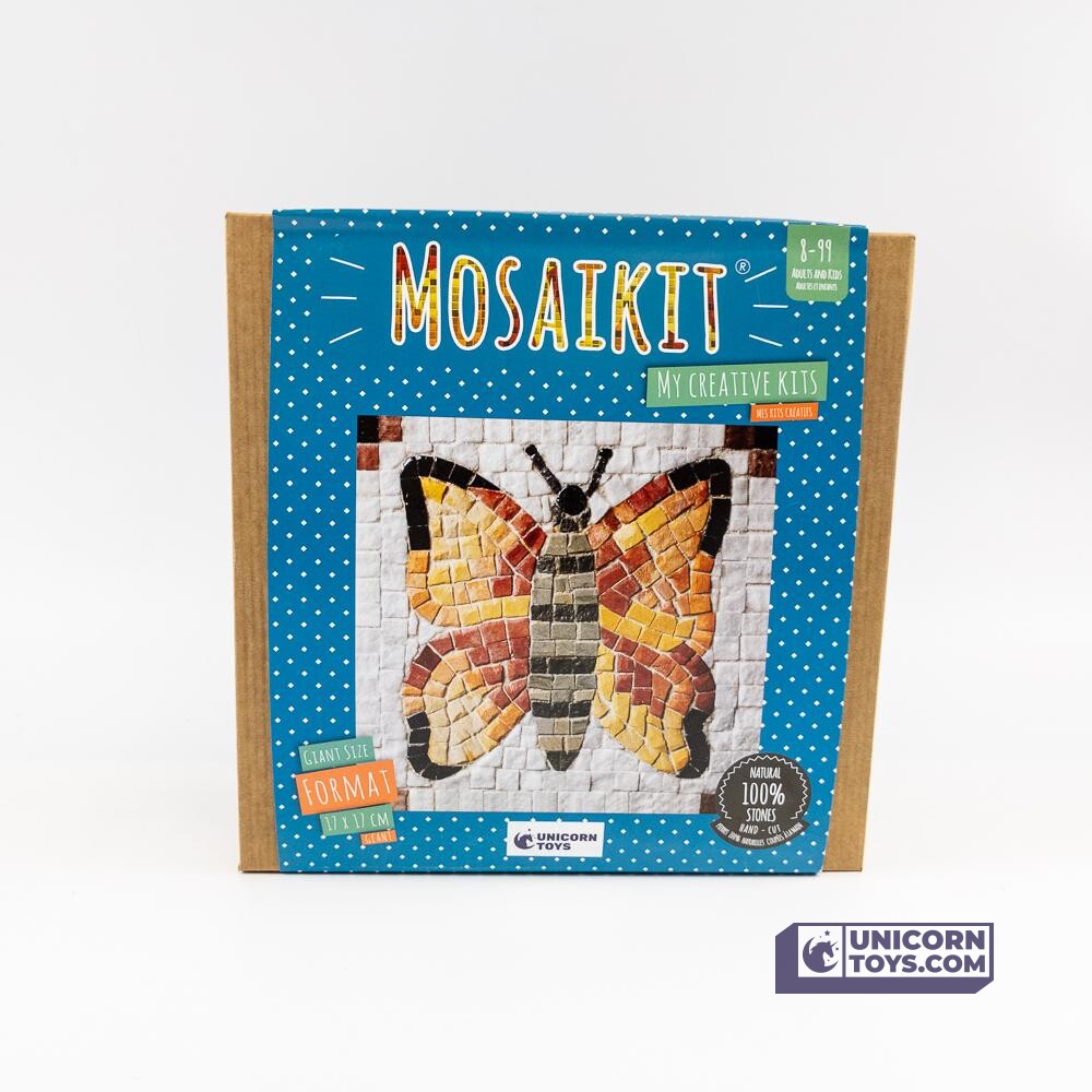 Butterfly Mosaic Kit | Natural Stone Mosaic Art DIY Kit – Unicorn ...