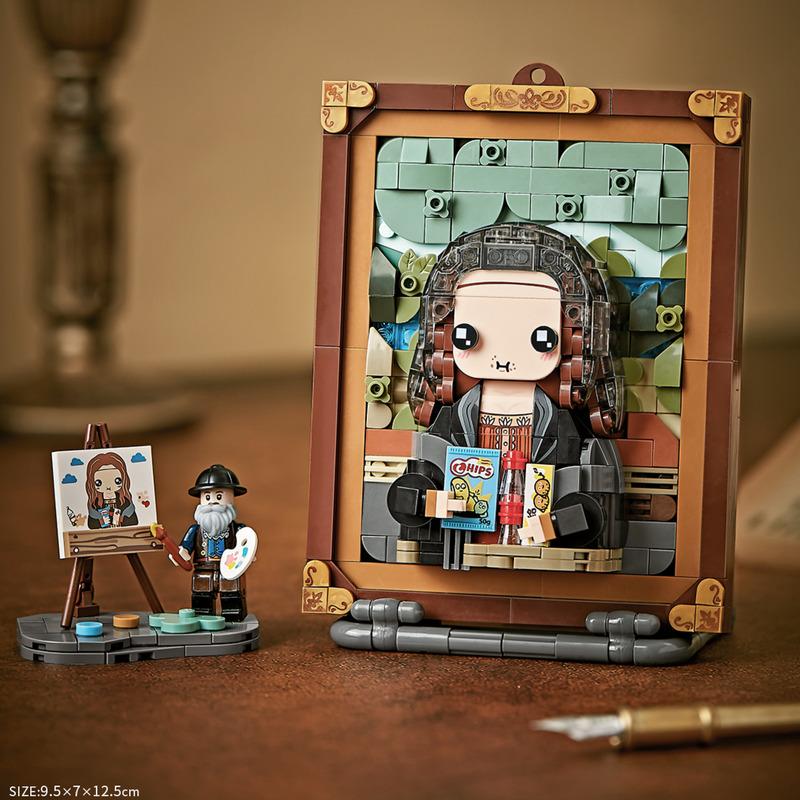 LOZ 1286 Mona Lisa Mini Block Cute Painting Set for Ages 10+ – Unicorn ...