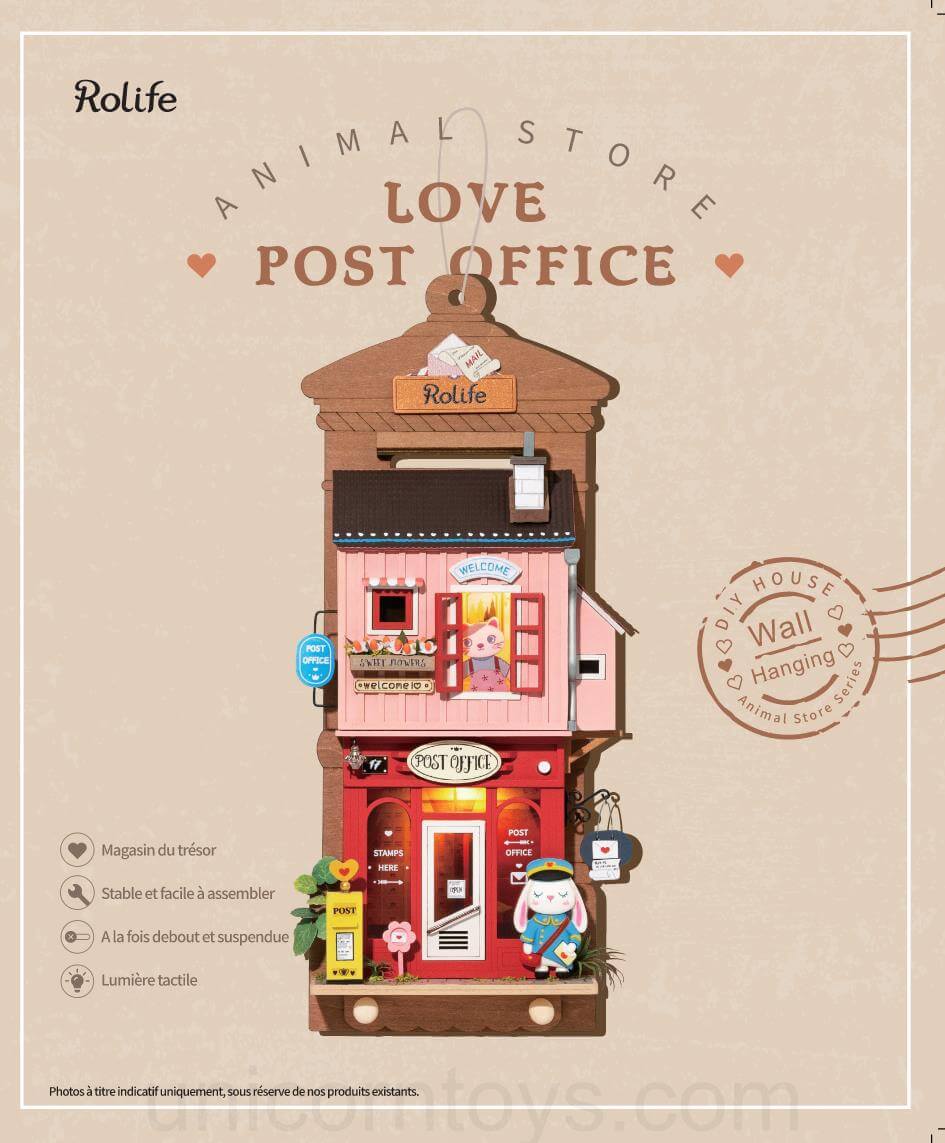 RDS021 - Love Post Office Manuel en Français – Unicorn Enterprises Corp.