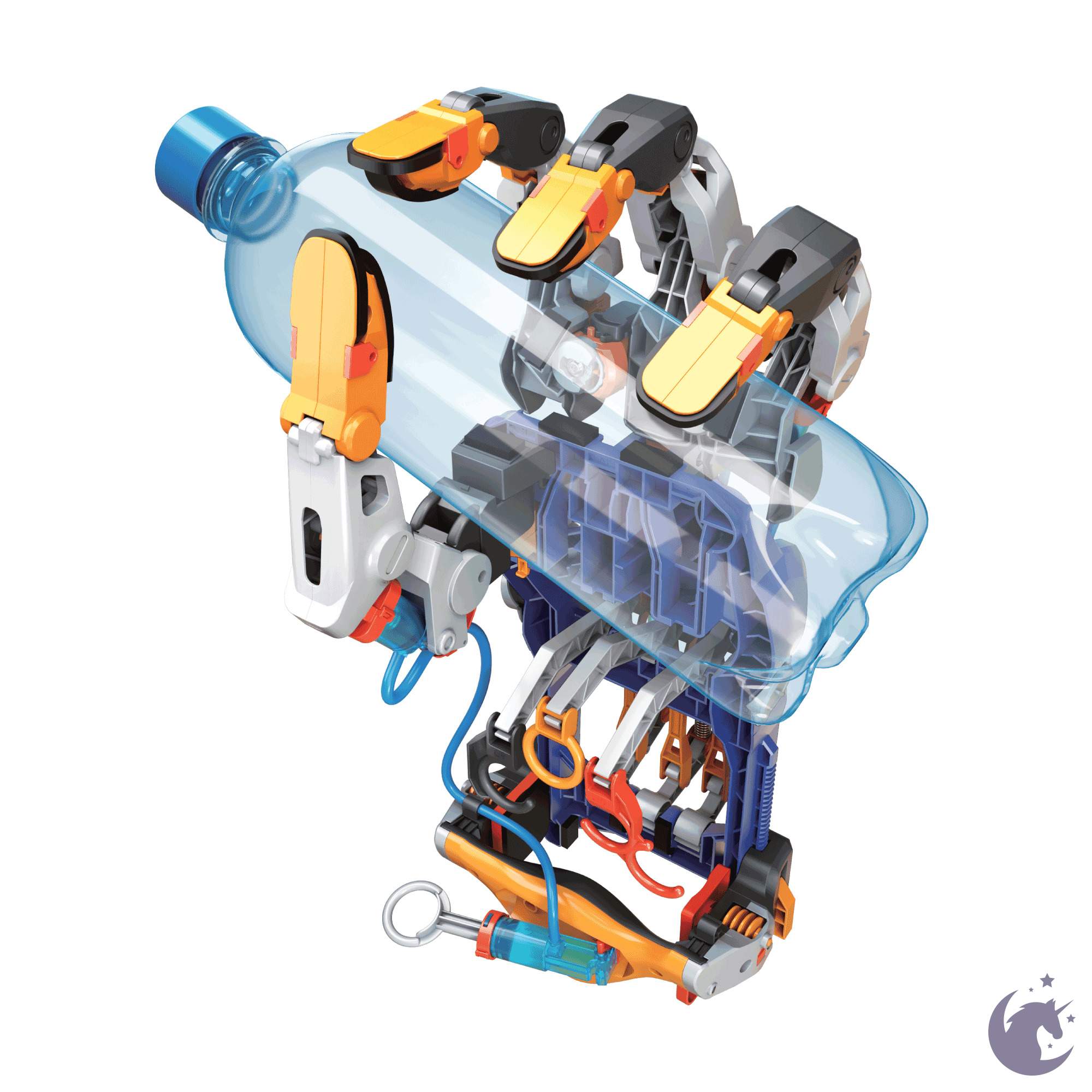 CIC Kits Hydraulics Cyborg Hand Water-Powered STEM Toy Age 10 ...