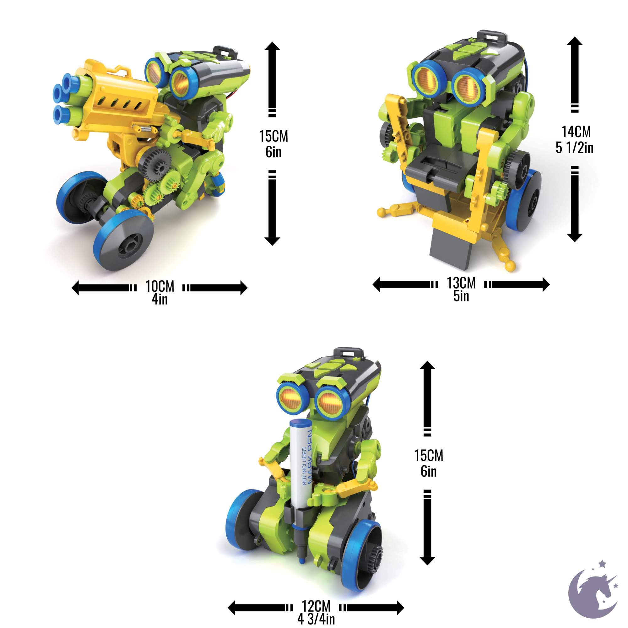 CIC Kits Tribo 3-in-1 Keypad Coding Robot STEM Programming Toy Age 12+ – Unicorn Enterprises Corp.