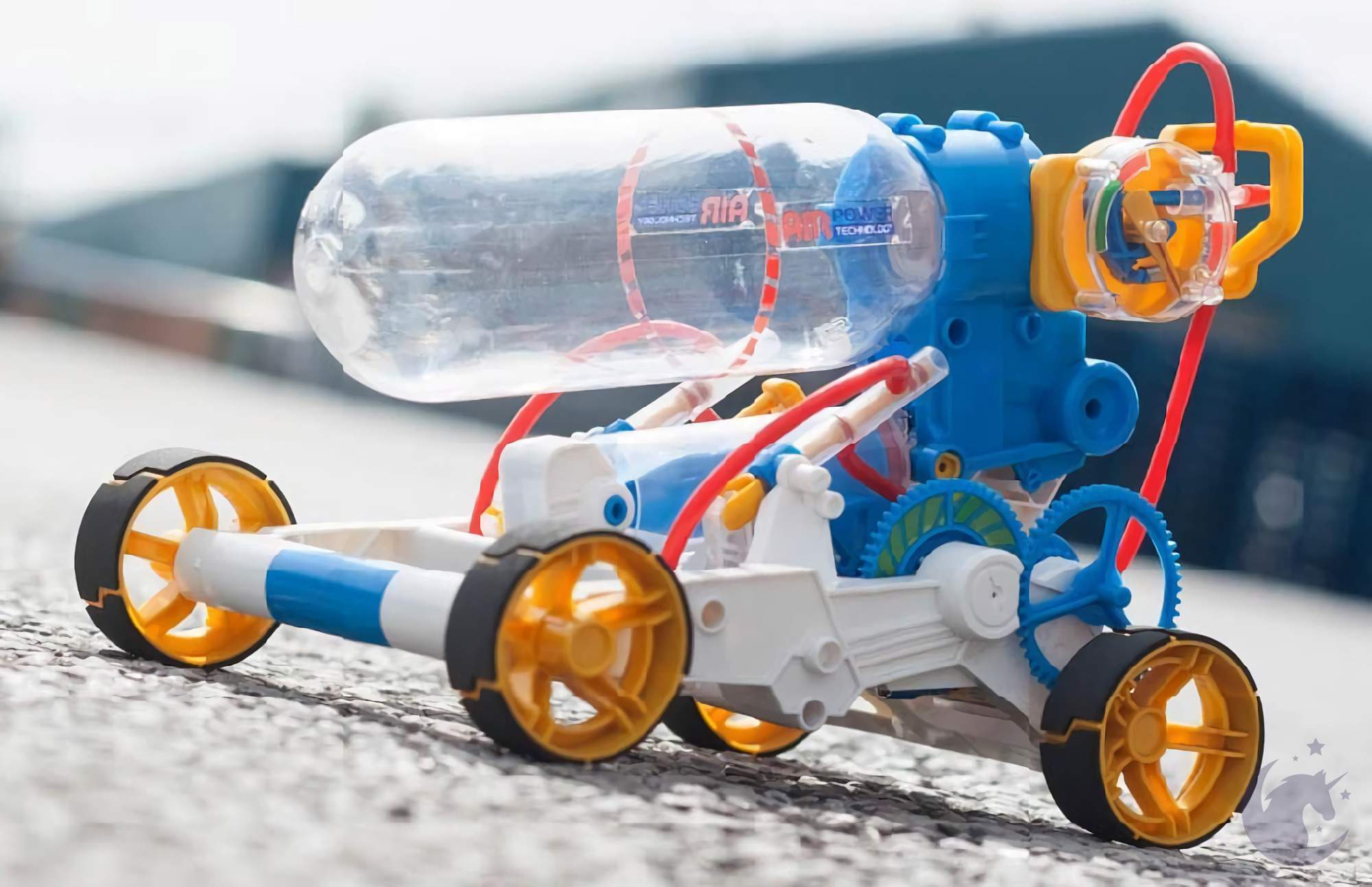 CIC Kits Air Power Engine Car Air-Powered Vehicle STEM Racer Age 10 ...