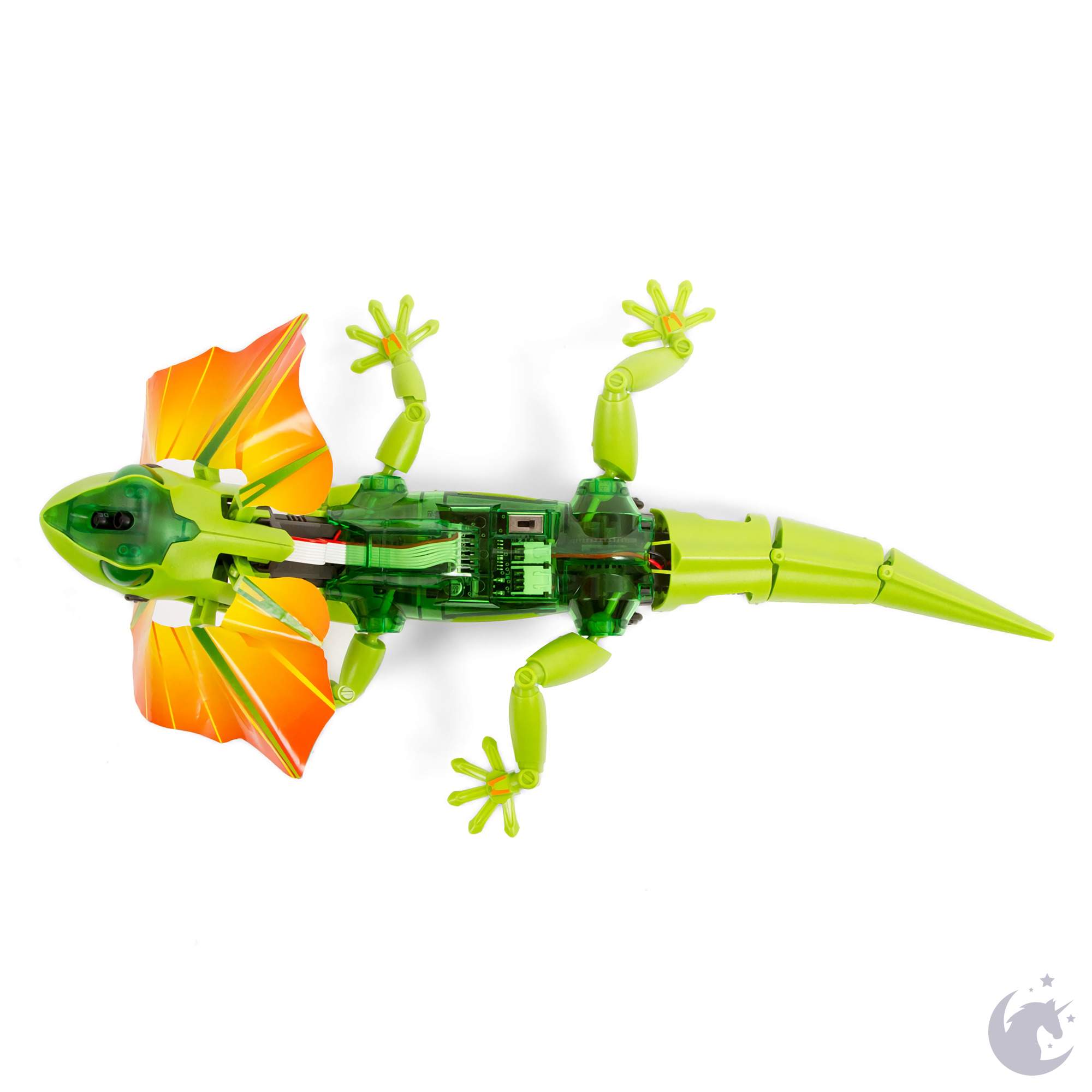 CIC Kits Frilled Lizard Robot Build Your Own Robot Pet STEM Toy 10 ...