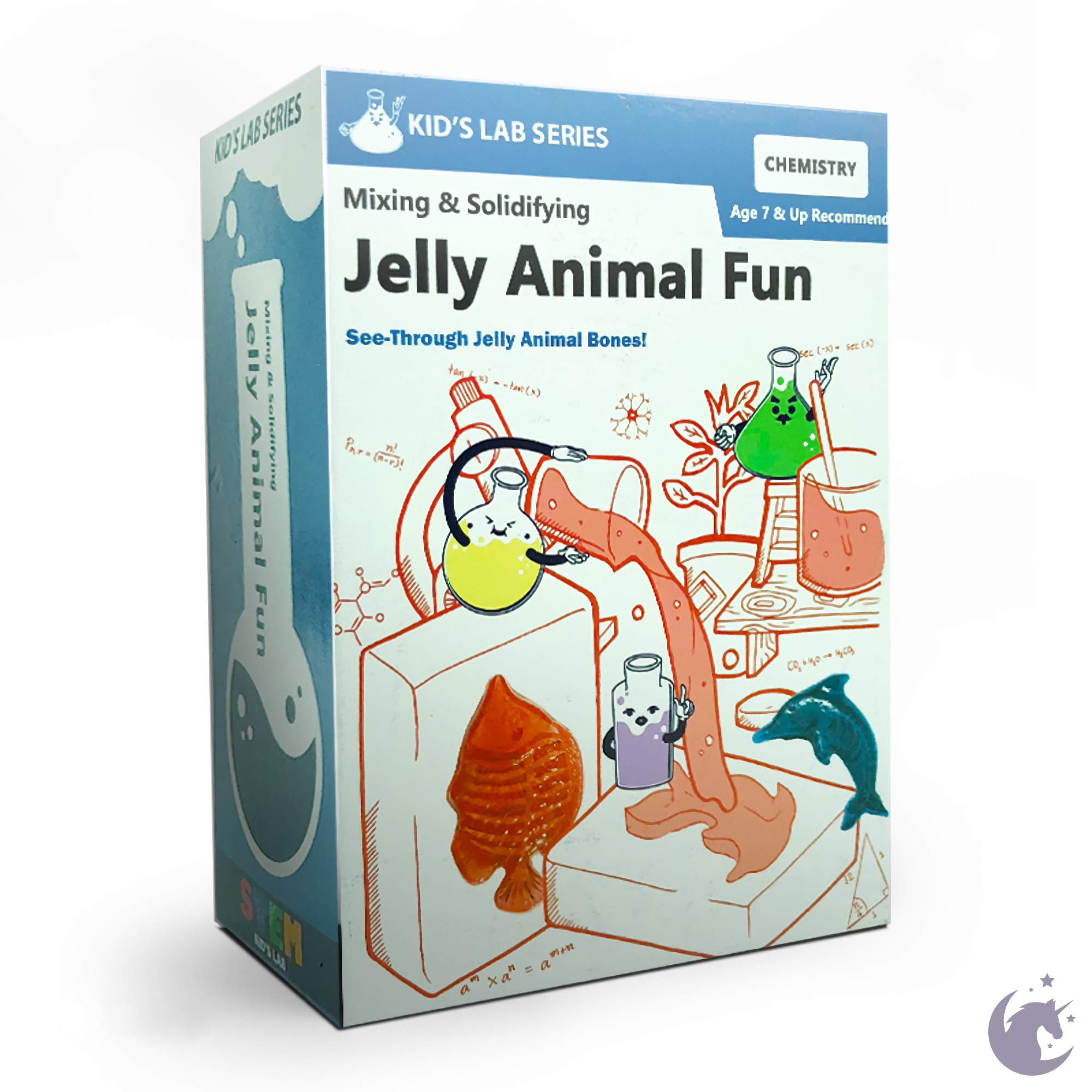 [Jelly Animal Fun] DIY STEM Chemistry Science Experimental Kit Kids 8 ...